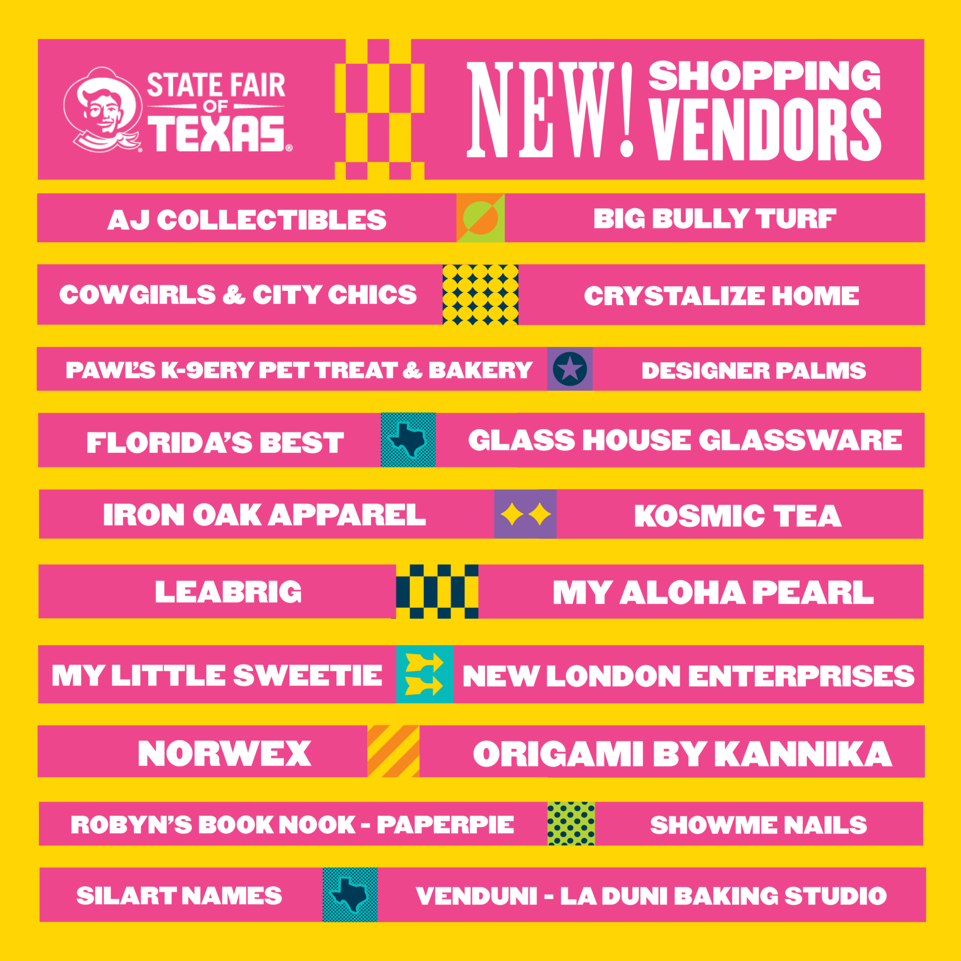 New Shopping Vendors Announced for the 2024 State Fair of Texas | State ...