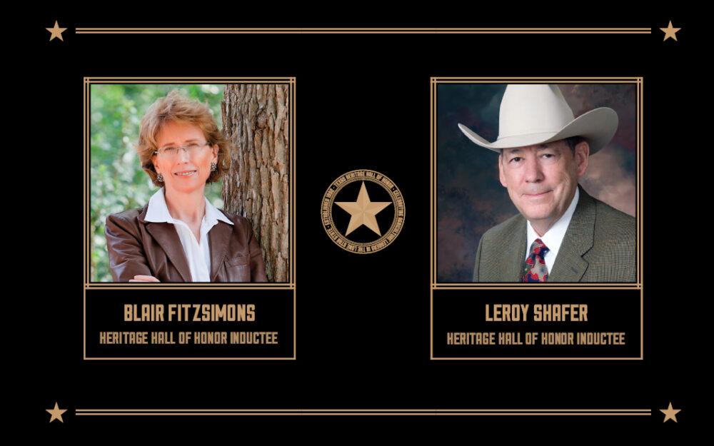 New Texas Heritage Hall of Honor Recipients Inducted by State Fair of ...